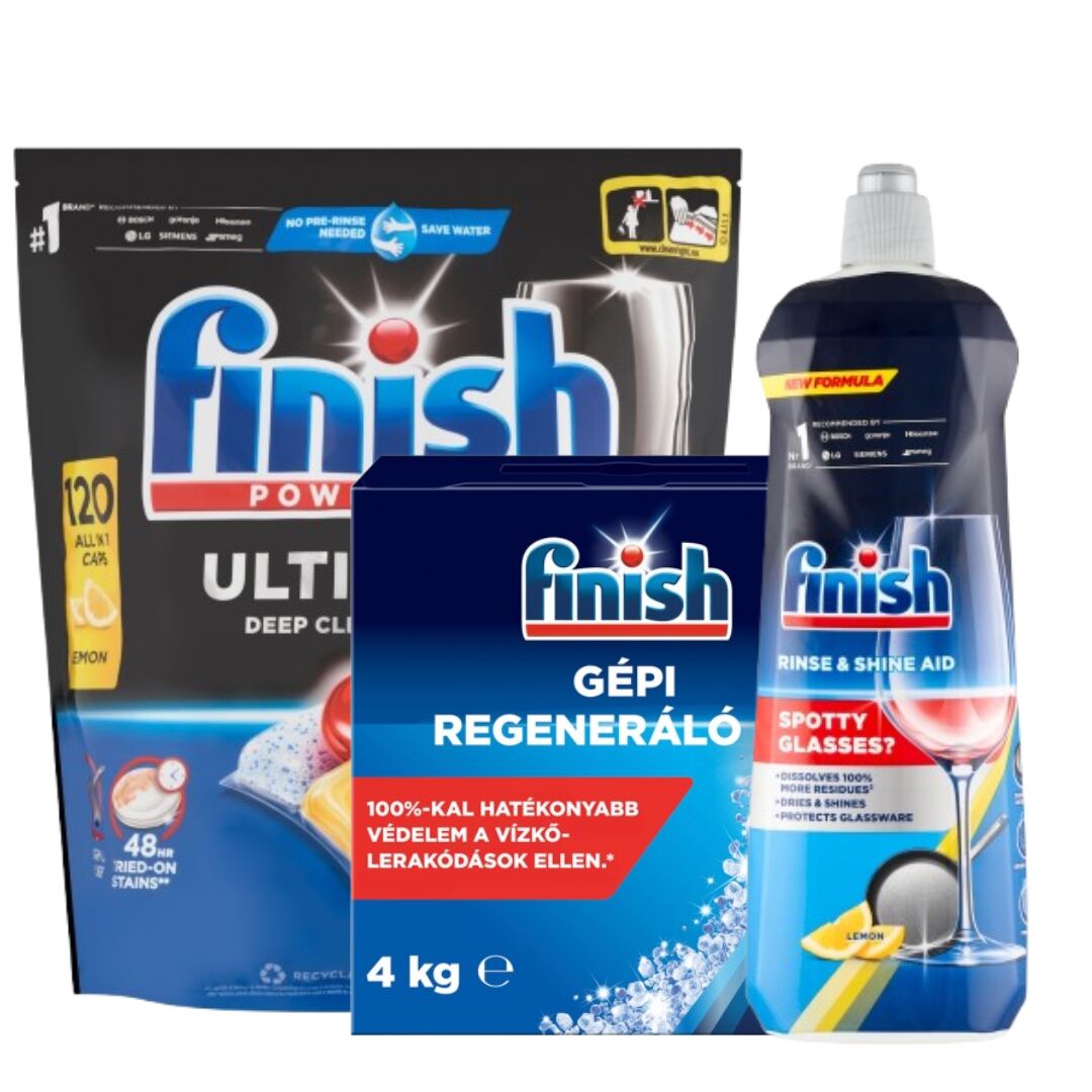 Finish Ultimate All in 1 Csomag, 120 db kapszulával